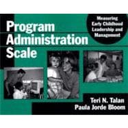 9780807752456 | Program Administration Scale | Knetbooks