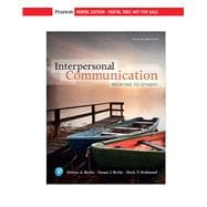 9780134877174 | Interpersonal Communication: ... | Knetbooks